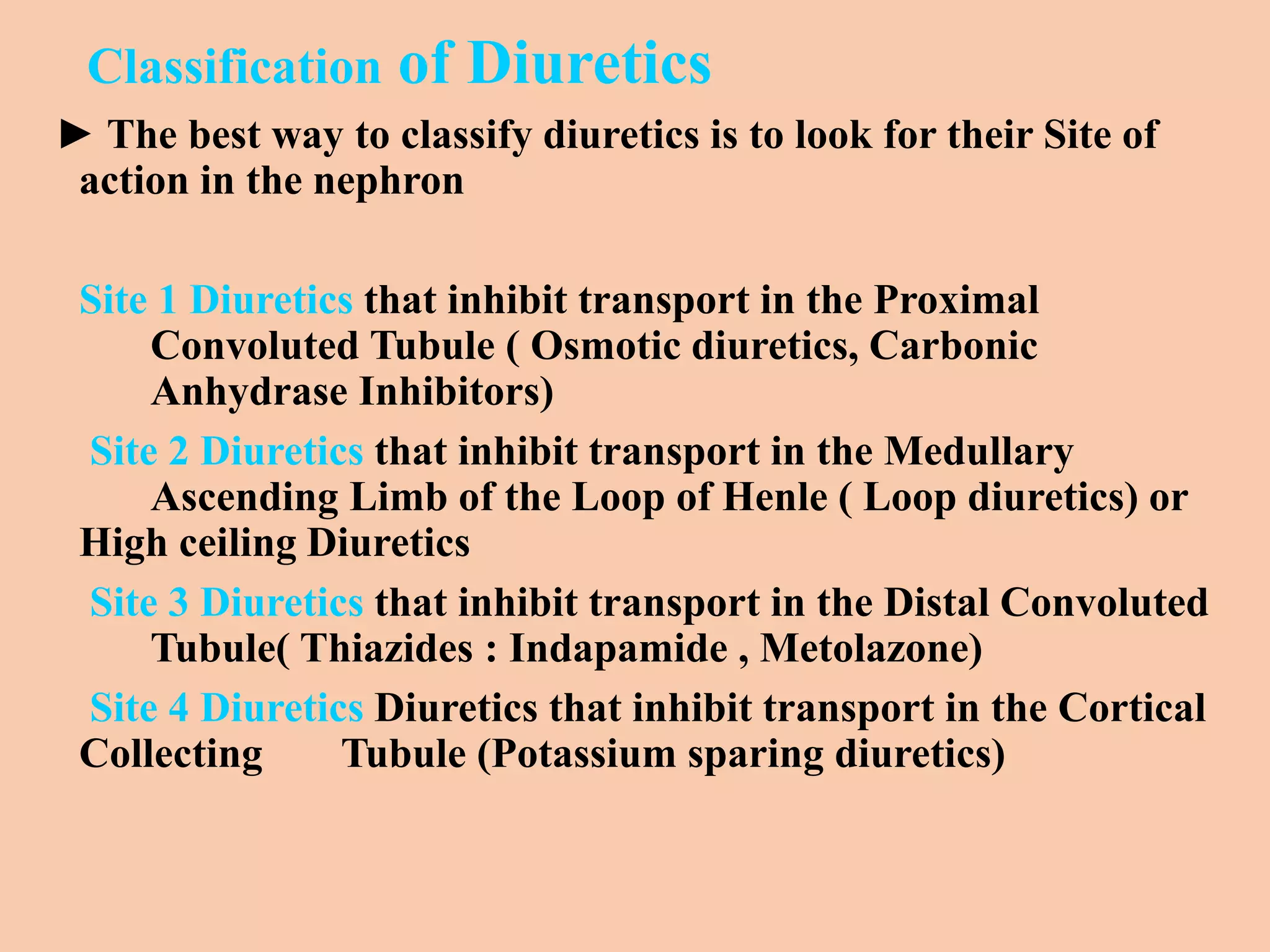 Diuretics | PPT