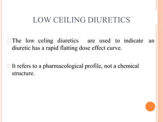 Diuretics | PPTX