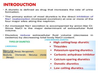 Diuretics | PPT