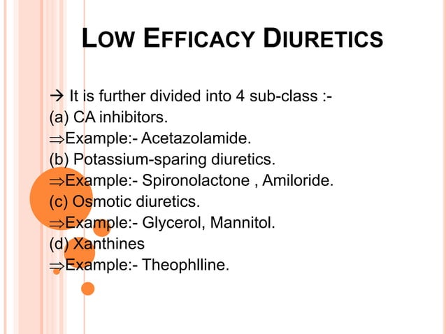 Diuretics | PPT