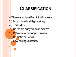 Diuretics | PPT
