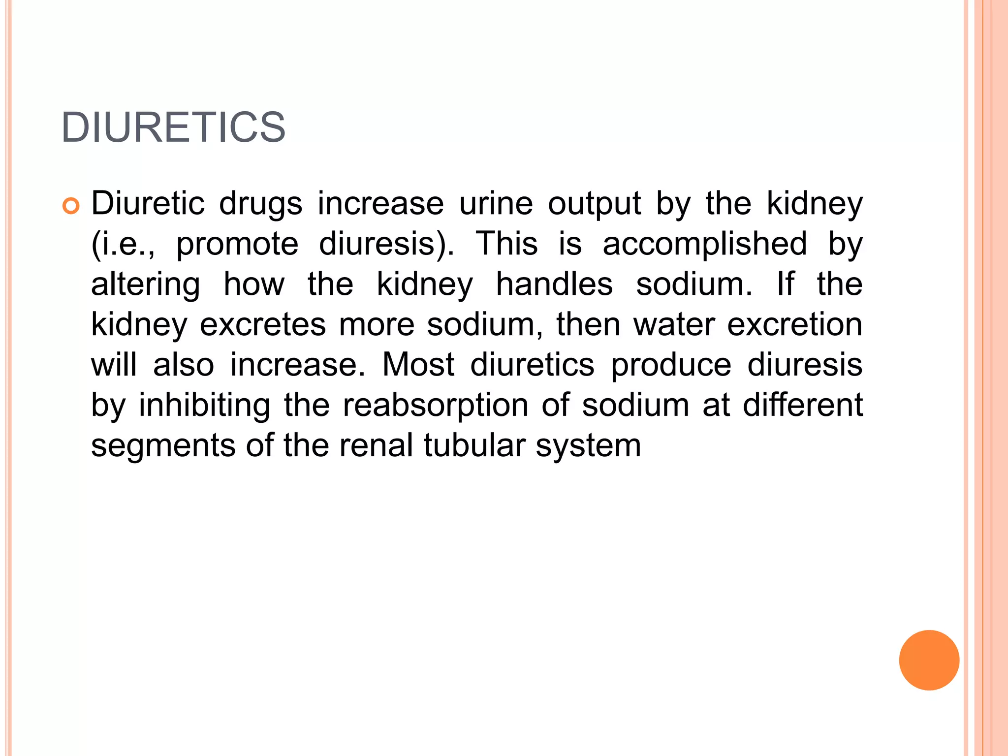 Diuretics | PPT