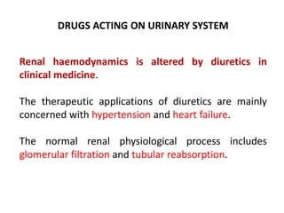 Diuretics | PPT