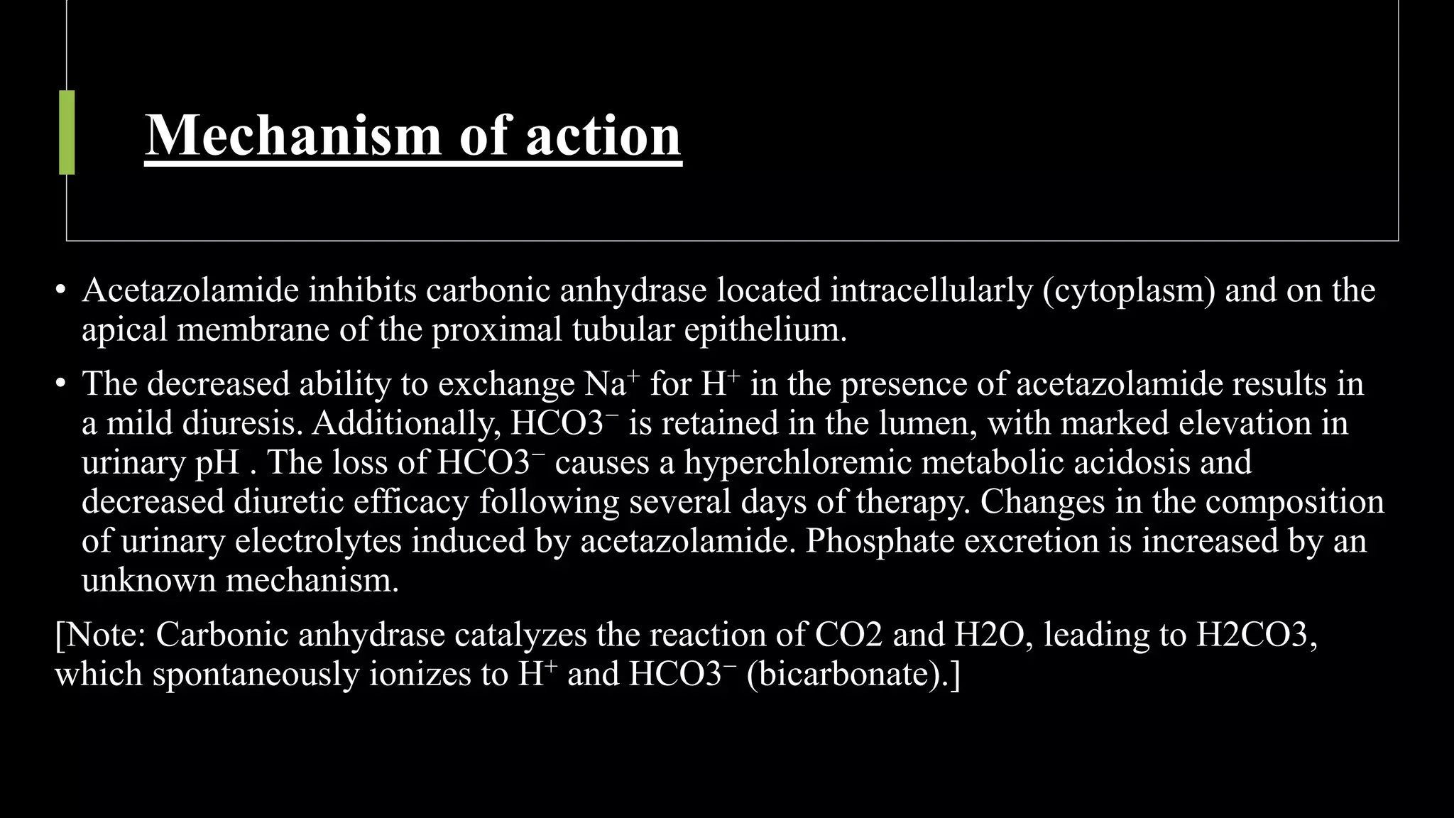 Diuretics: Pharmacology | PPTX