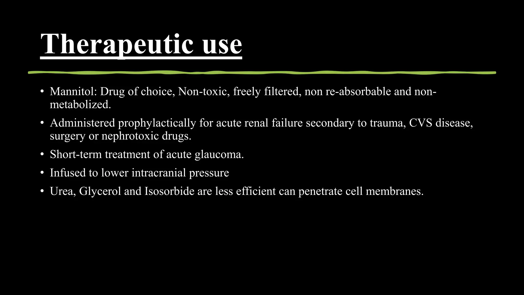 Diuretics: Pharmacology | PPTX