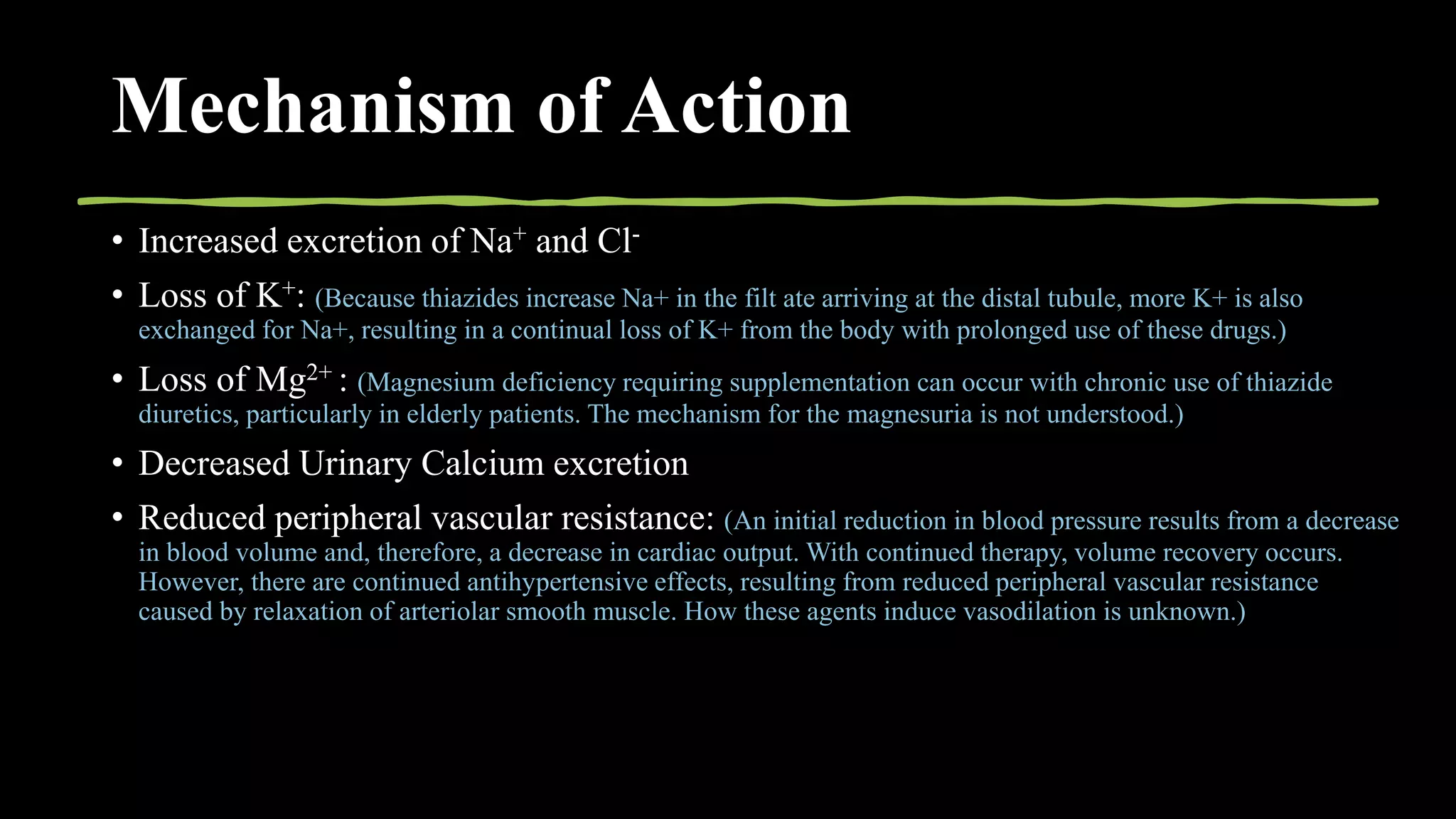 Diuretics: Pharmacology | PPTX
