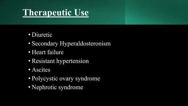 Diuretics: Pharmacology | PPTX | Pharmaceutical Drugs | Medical Health