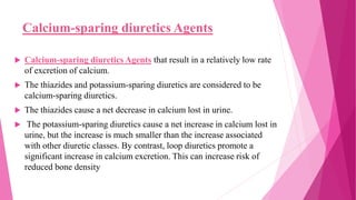 diuretics.pptx | Endocrine and Metabolic Diseases | Diseases and Conditions