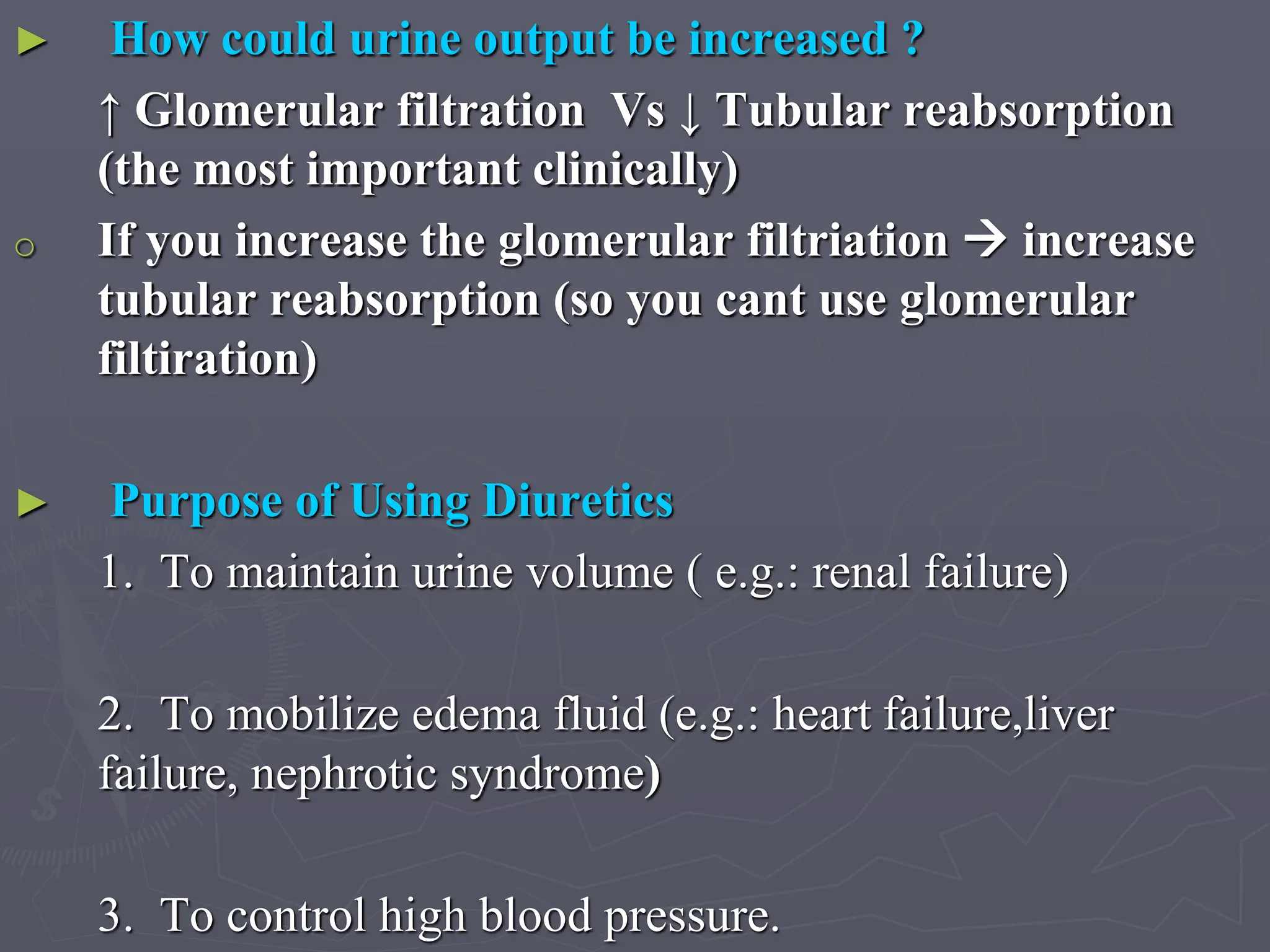 Diuretics its classification and Pharmacology.ppt | Blood Disorders ...