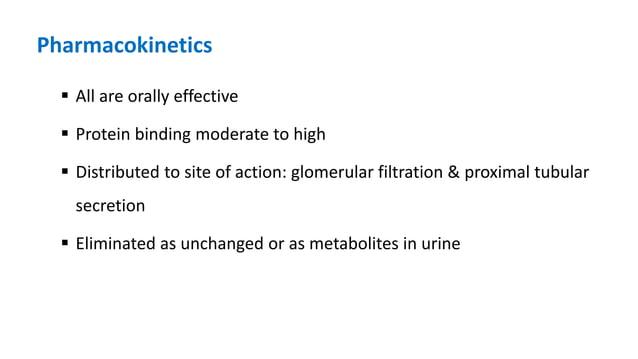 Pharmacology of diuretics including renal physiology.ppt