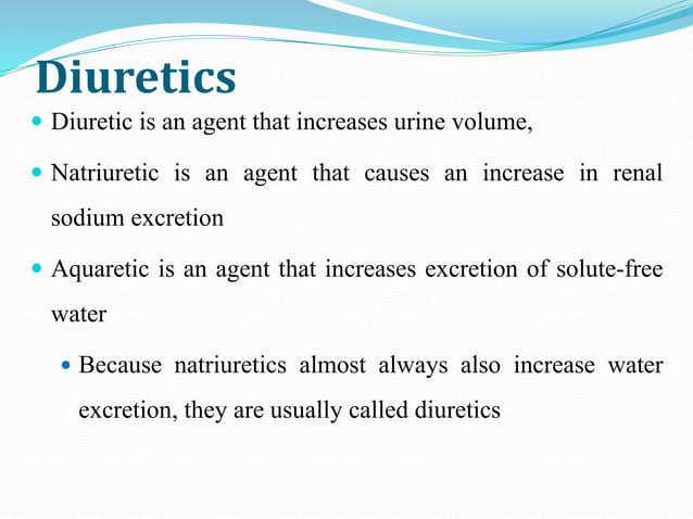 Diureticsmedicenal chapter 7 about drug that.pptx