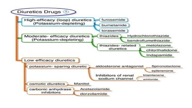 Diuretics medicinal chemistry and differnet types of diuretics | PPTX