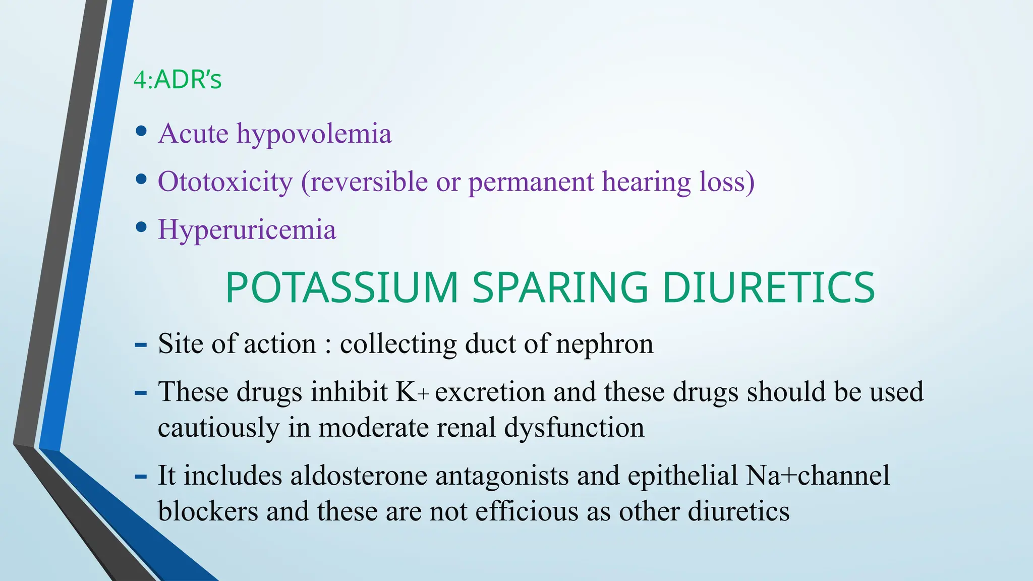 Here by sharing ppt of diuretics for students | PPTX