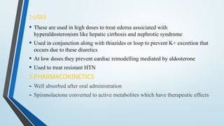 Here by sharing ppt of diuretics for students | PPTX