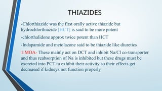 Here by sharing ppt of diuretics for students | PPT