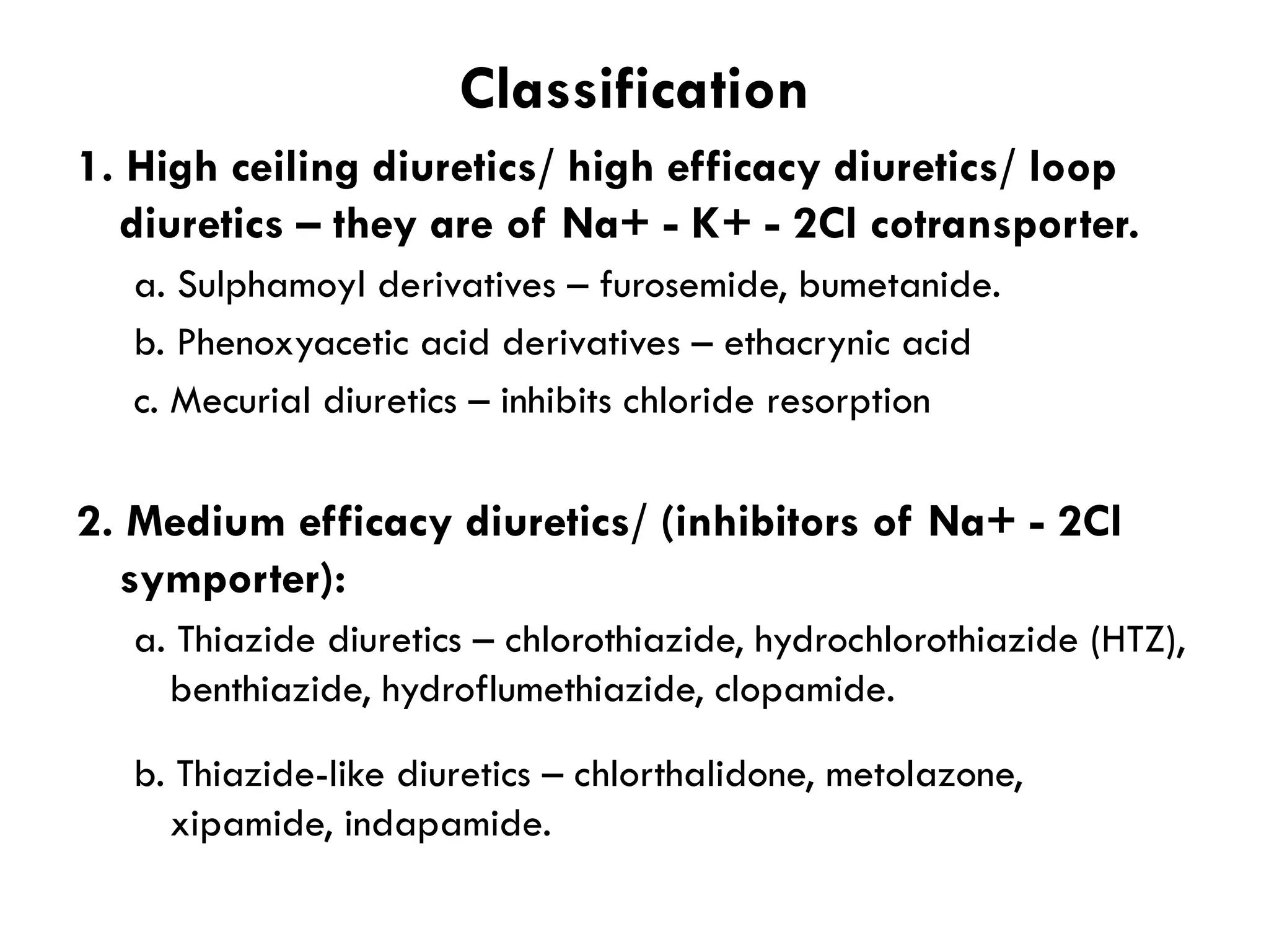 Drug Treatment Diuretics—Pharmacology.pptx