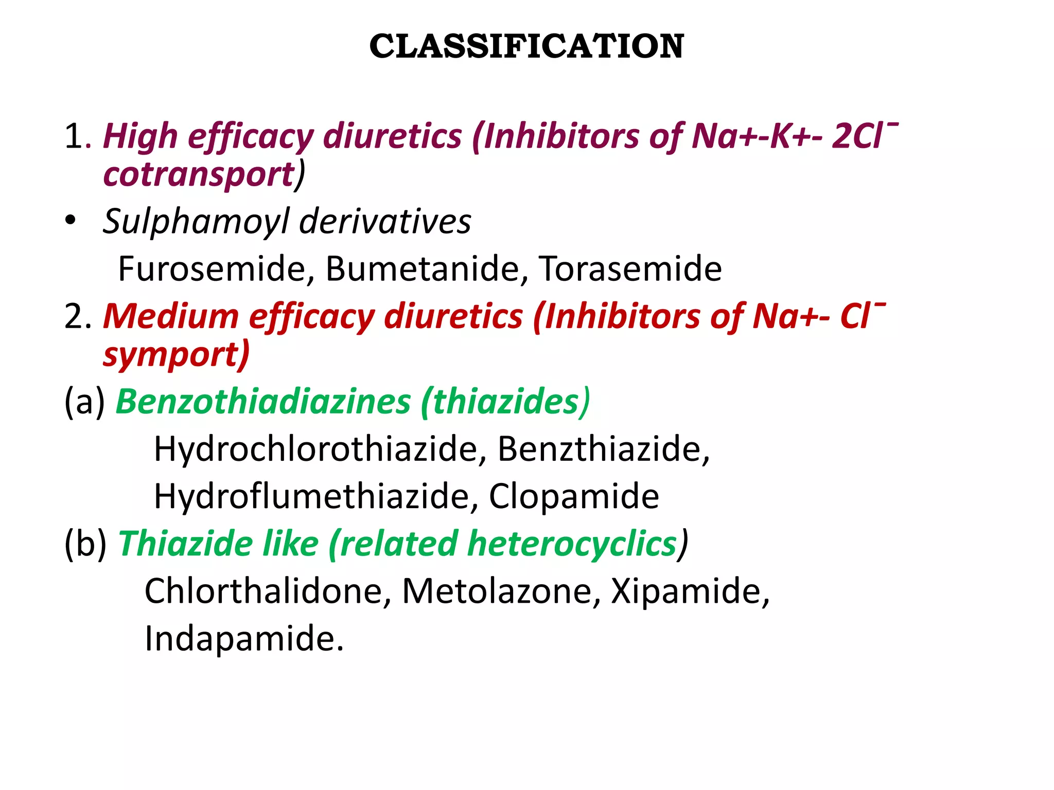 PHARMACOLOGY OF ANTIDIURETICS | PPTX