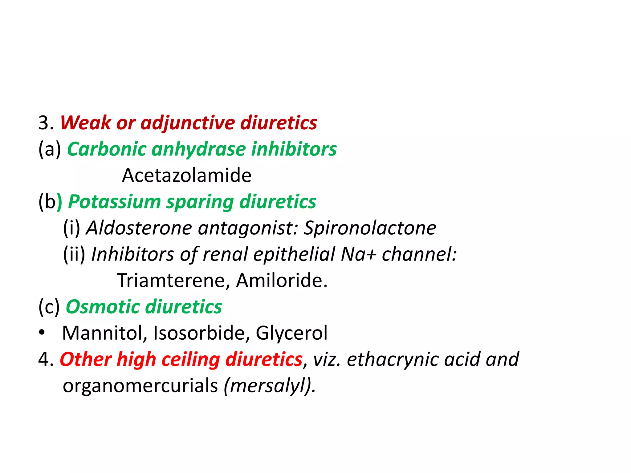 PHARMACOLOGY OF ANTIDIURETICS | PPTX