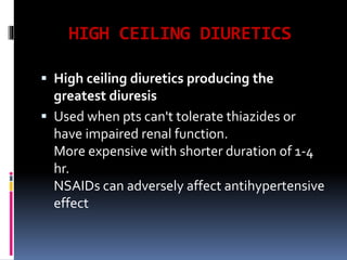 Diuretics ppt for BAMS students | PPTX
