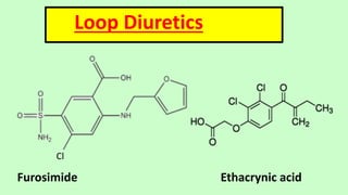 Diuretics : Classification of Diuretics | PPTX