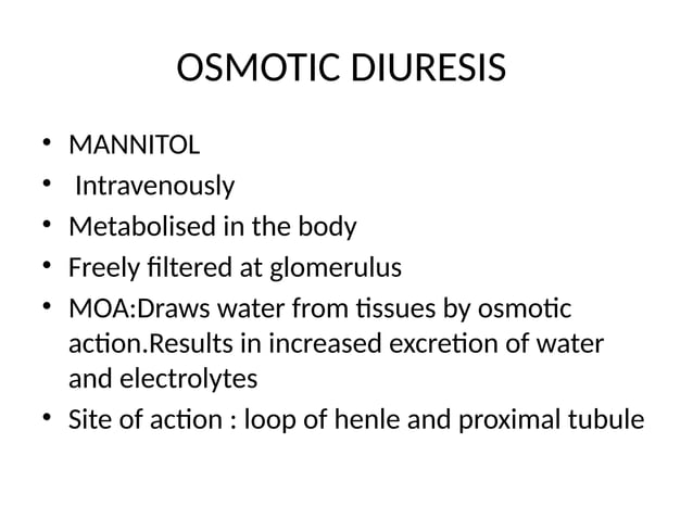 DIURETICS 15-09-23.pptx diuretics classification, mechanism of action ...