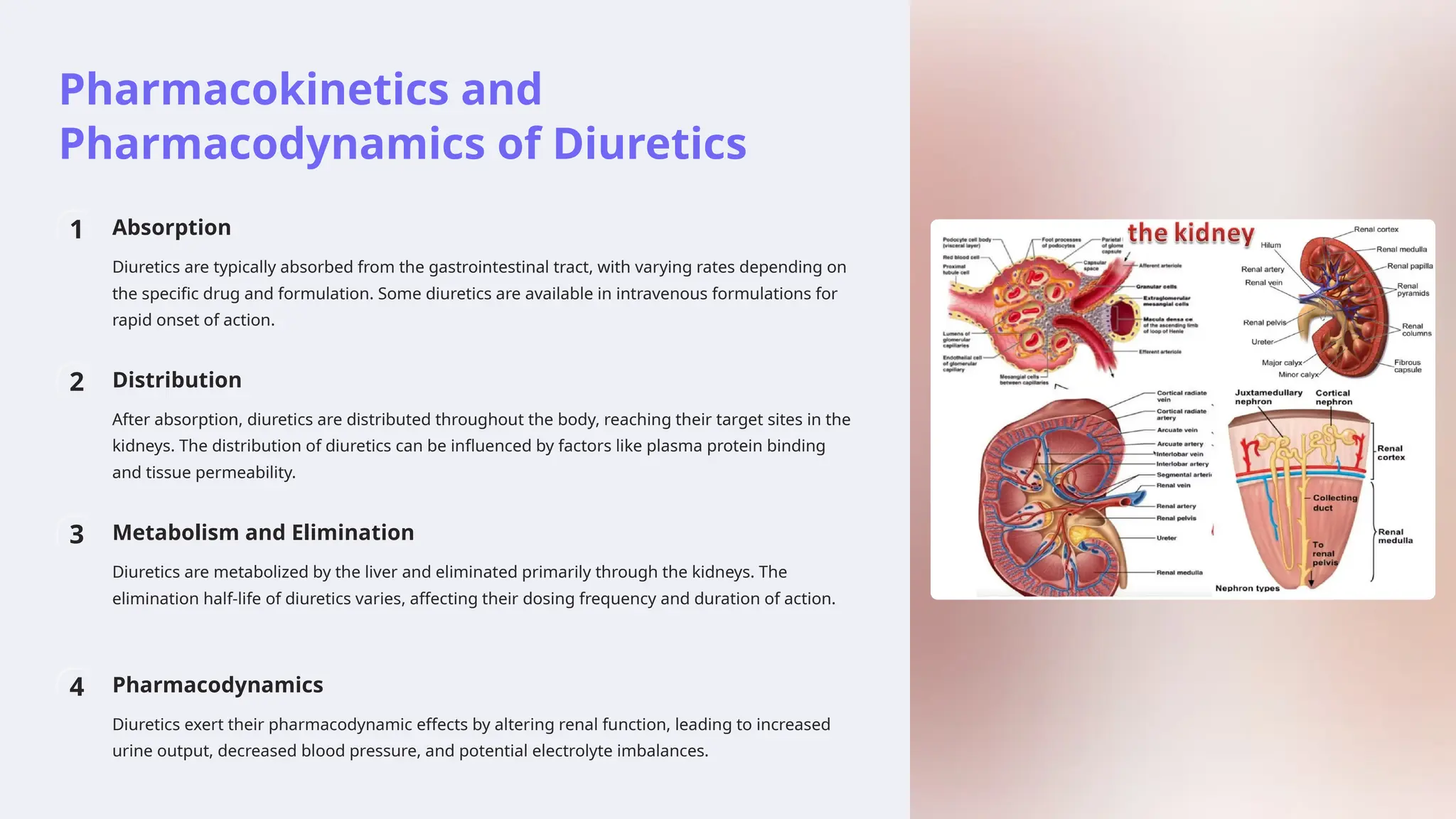 DIURETICS diuretics, classification, mechanism of action, site of action, side effect | PPTX ...