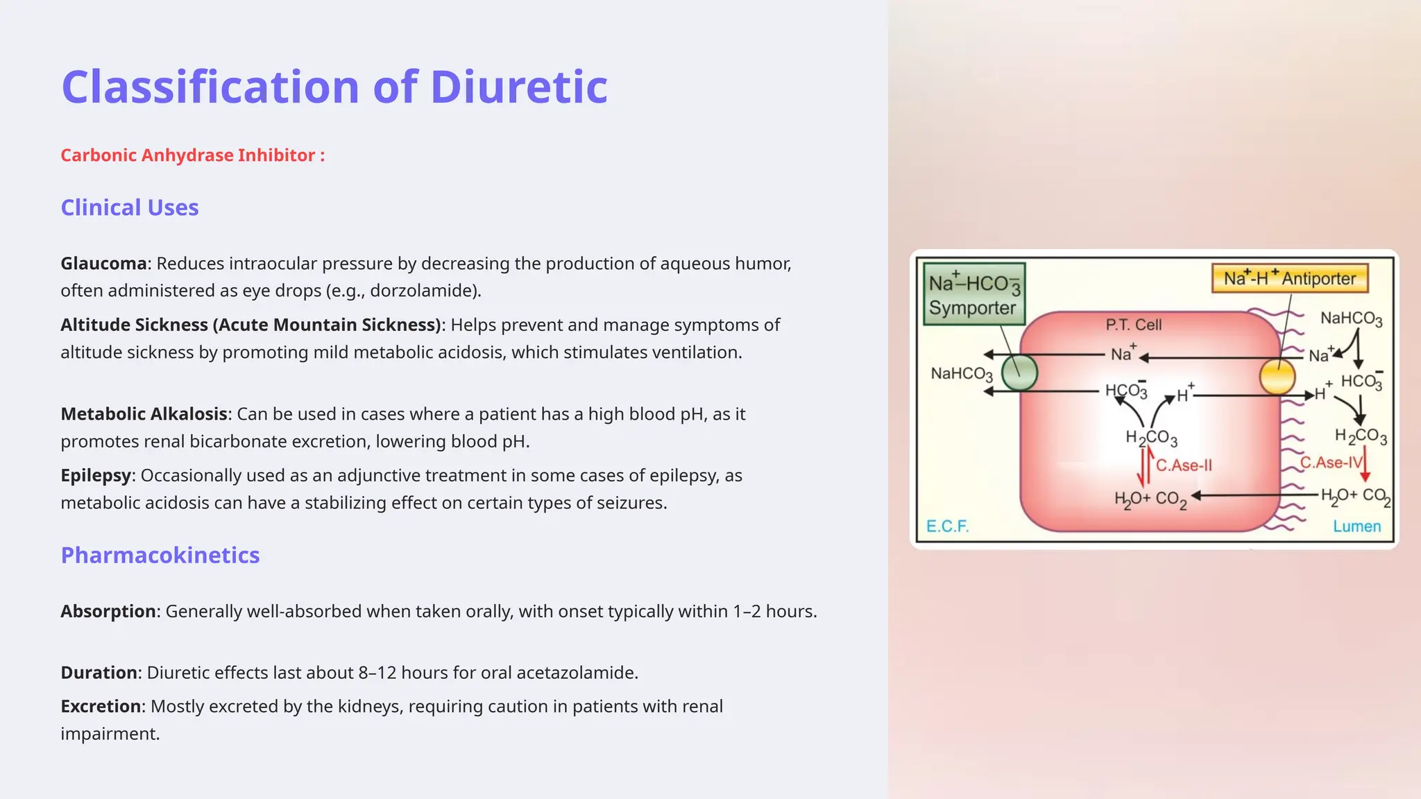DIURETICS diuretics, classification, mechanism of action, site of action, side effect | PPTX ...