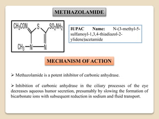Diuretics and CA inhibitors | PPTX | Chemistry | Science