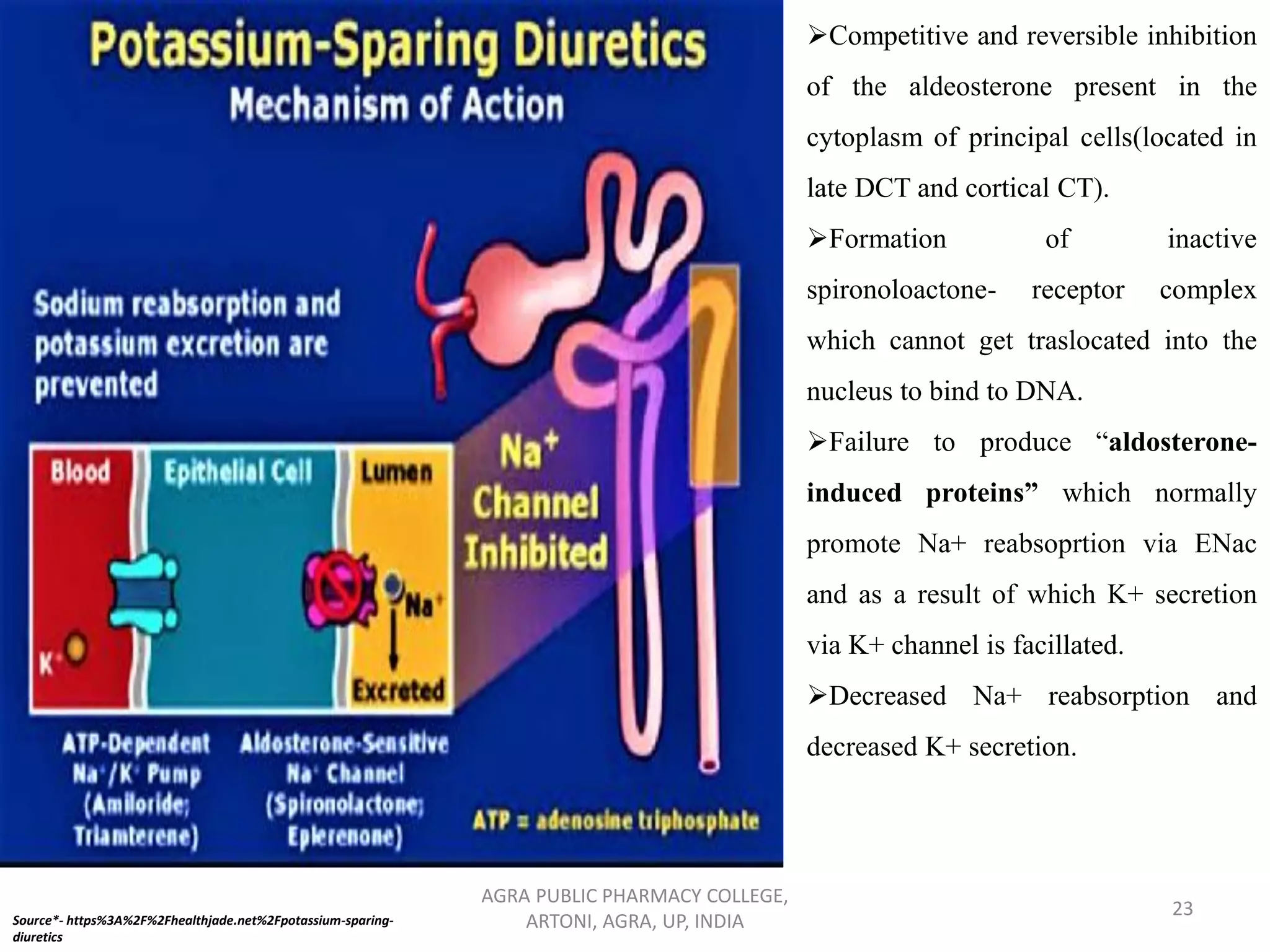 Diuretics & anti diuretics | PDF