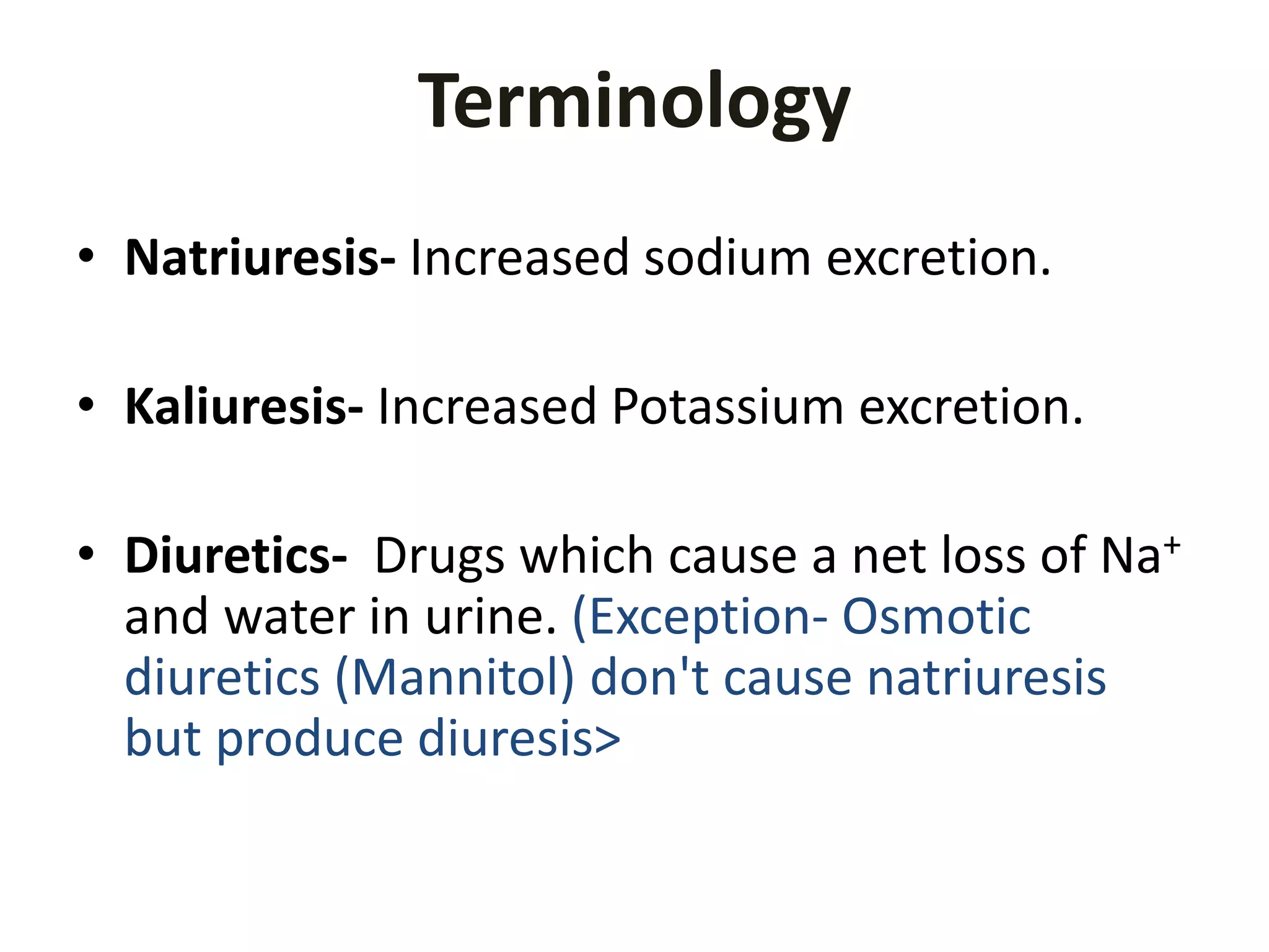 Diuretics | PPTX