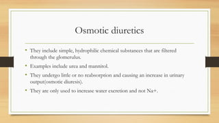 diuretics and case management. .pptx