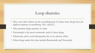 diuretics and case management. .pptx