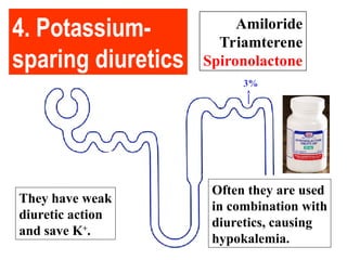 Drugs affecting the renal system Diuretics in ppt | PPT