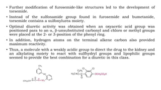Medicinal Chemistry of Diuretics | PPTX