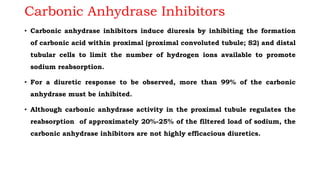 Medicinal Chemistry of Diuretics | PPTX