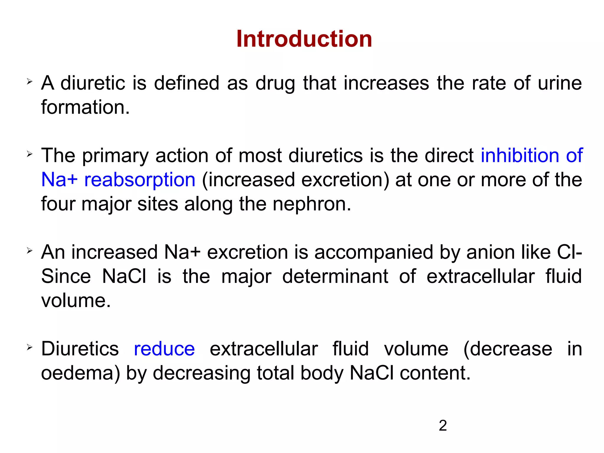 Diuretics | PDF