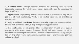 Pharmacology of Diuretics | PPTX