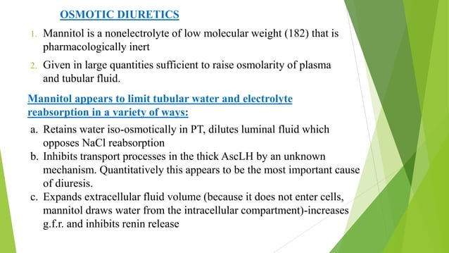 Diuretics & Their Mechanism.PPT