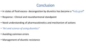 Diuretics ppt | PPTX