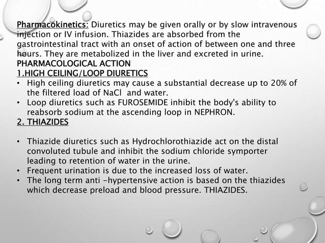 DIURETICS ppt by Ms.Aishwarya Teli | PPT