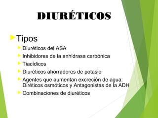 Diuréticos | PPT