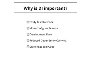 DI using dagger | PPT