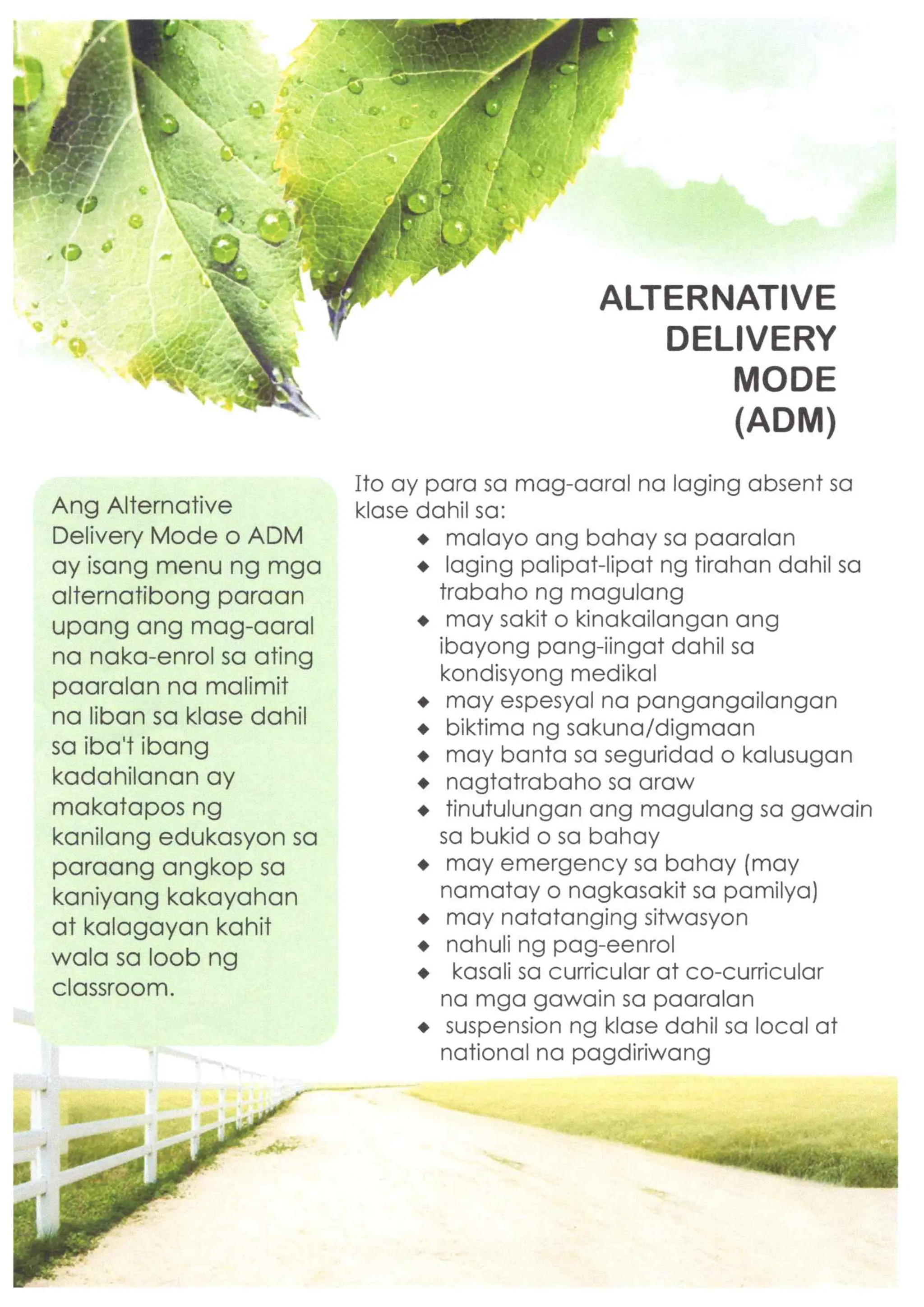 DIV.MEMO318 r318 June 30, 2025- SUBMISSION OF ALTERNATIVE DELIVERY MODE ...