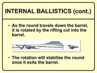 DIV 16 Ballistics_Media.pdf | Arms & Ammunition | Sensitive Topics
