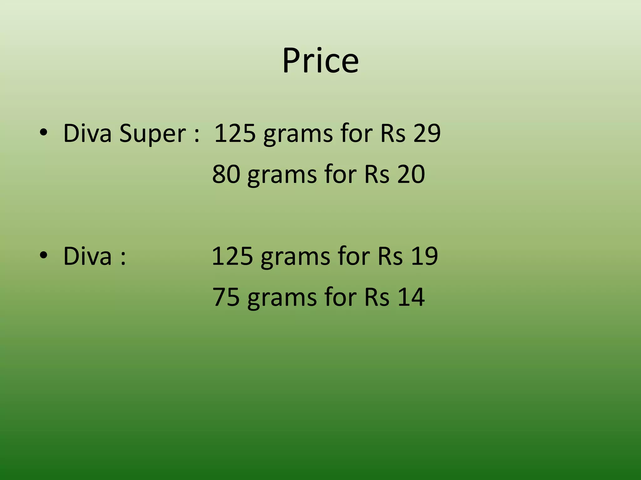 Diva- Soap Case Study | PPT