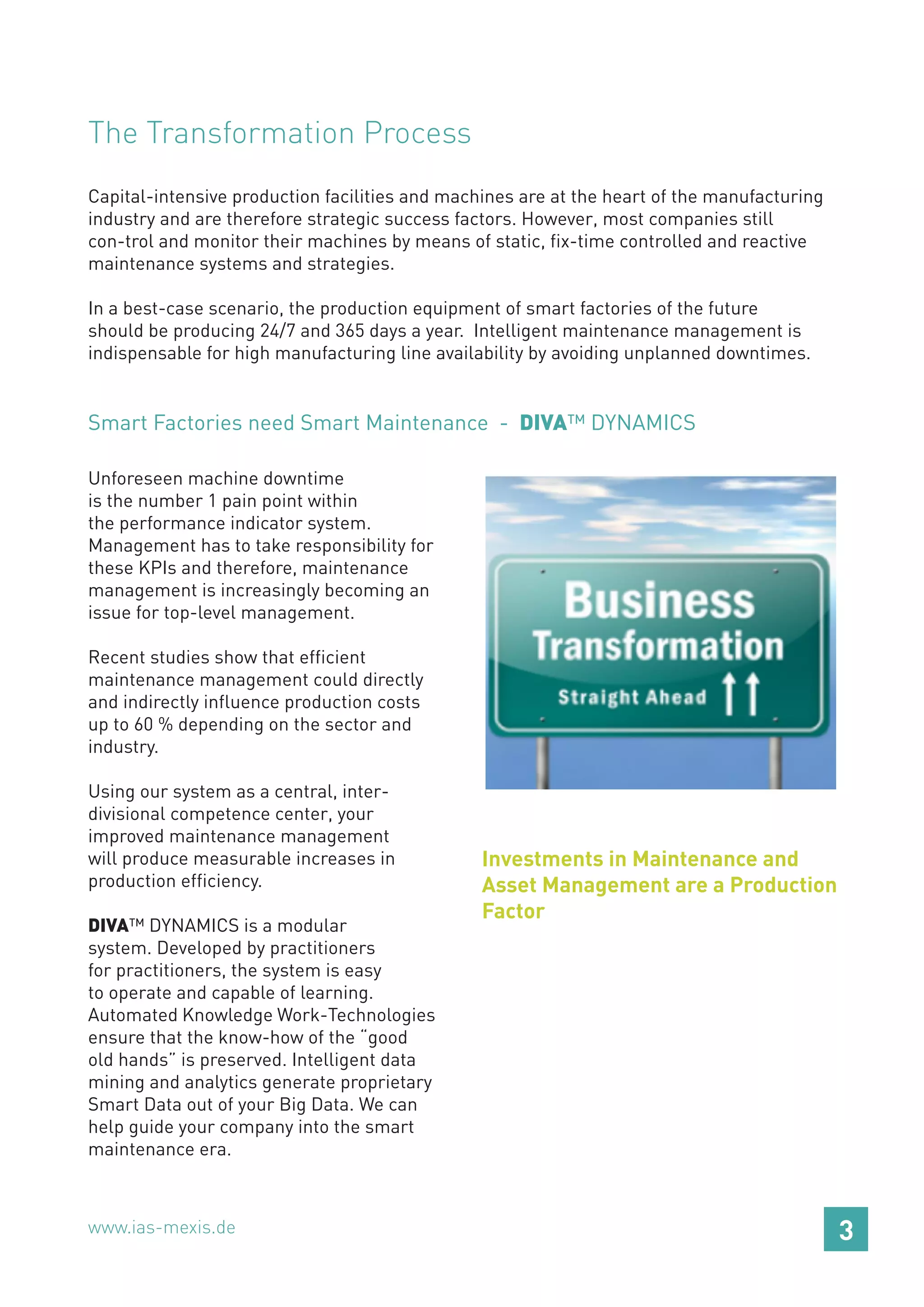 DIVA DYNAMICS Productfolder Maintenance Software | PDF