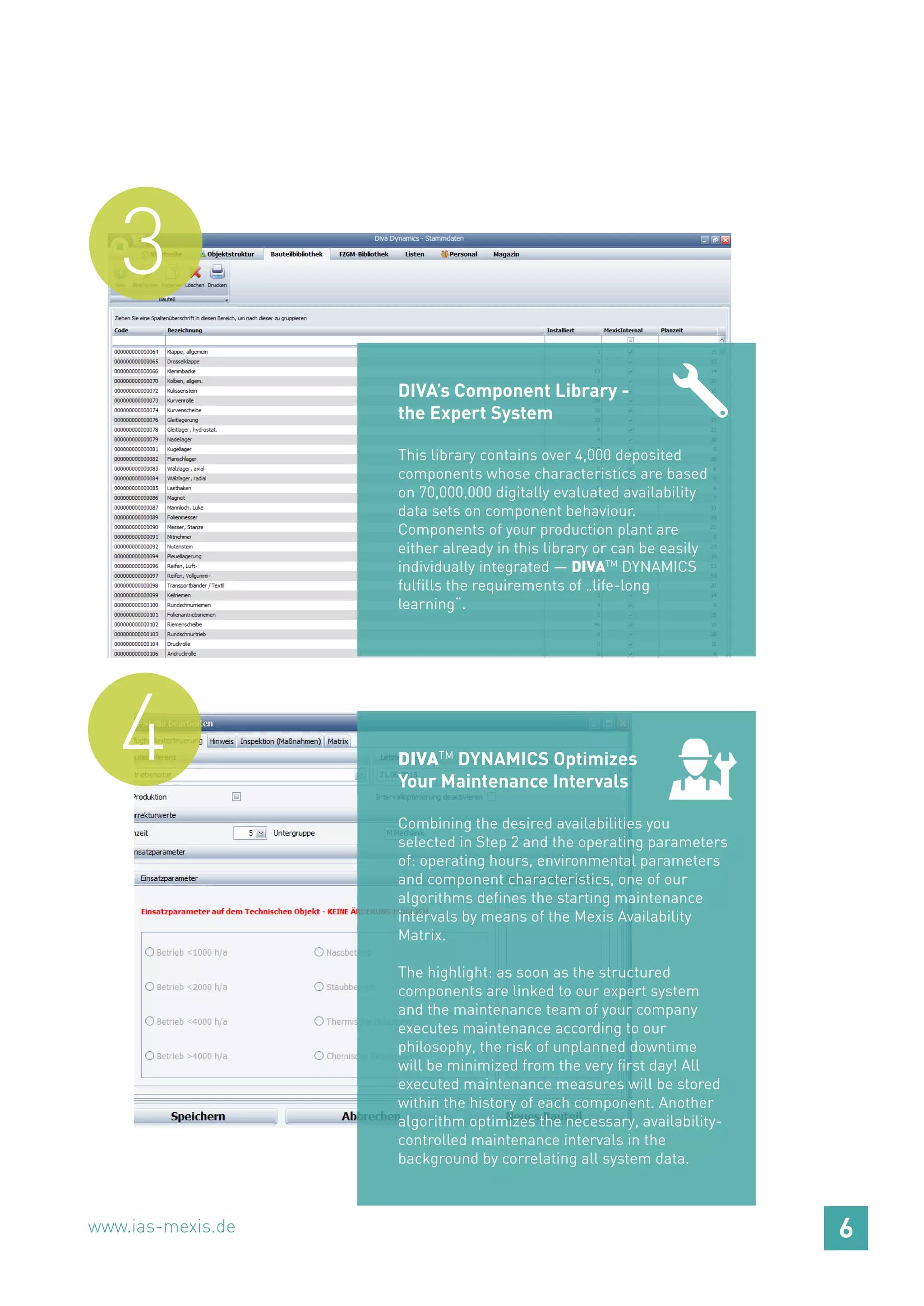 DIVA DYNAMICS Productfolder Maintenance Software | PDF