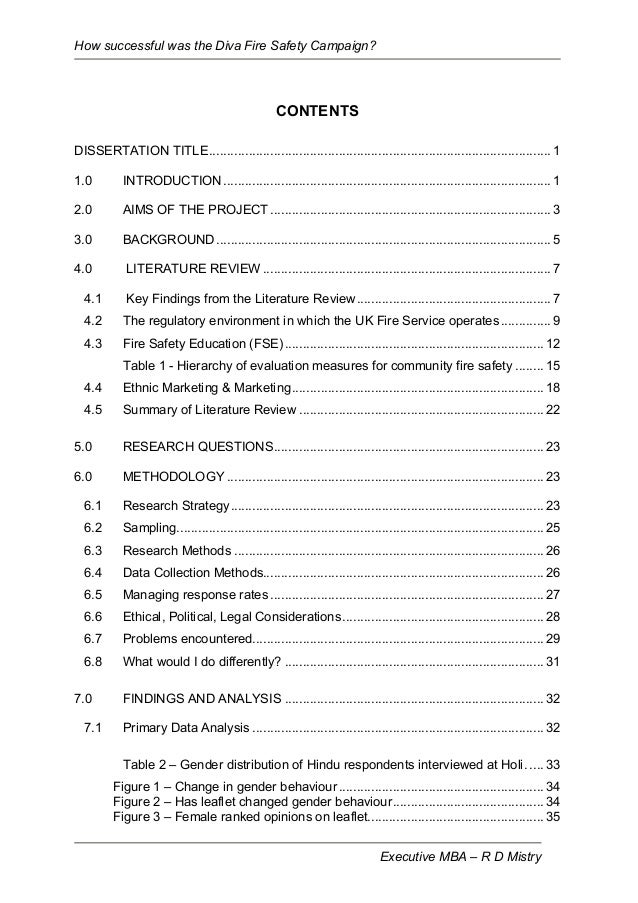 Diva fire safety campaign