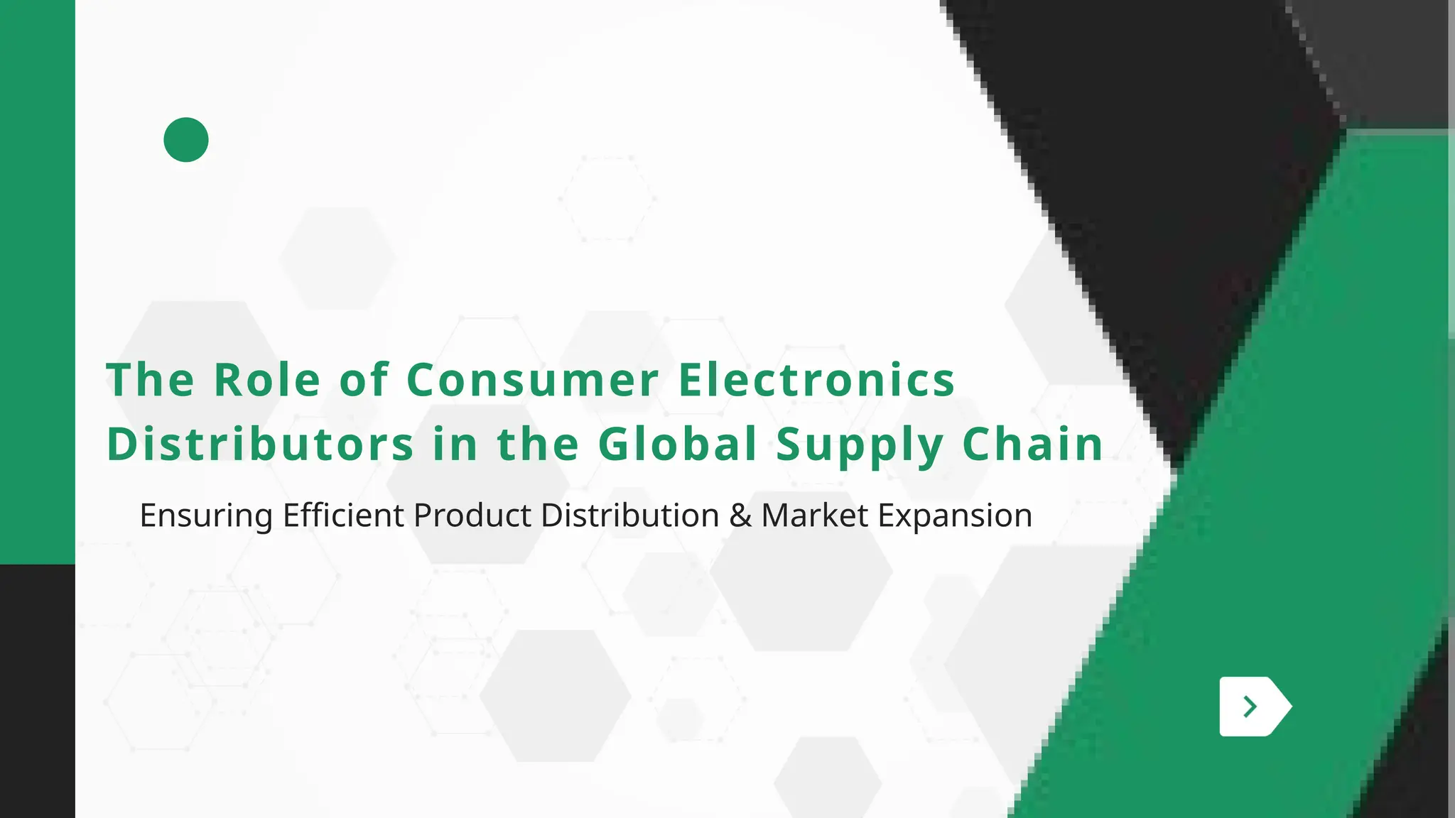 The Role of Consumer Electronics Distributors in the Global Supply ...