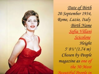 Diva Sofia Loren | PPS